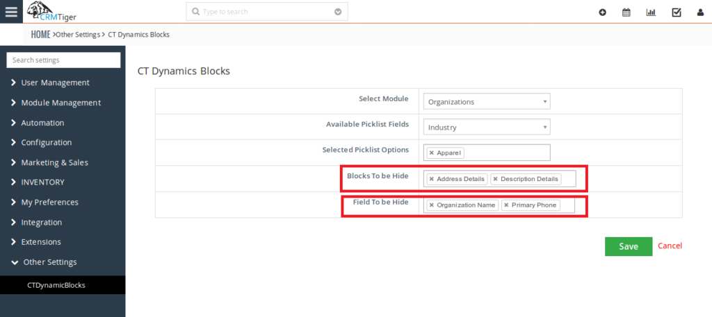 Vtiger Dynamic Blocks Blog 